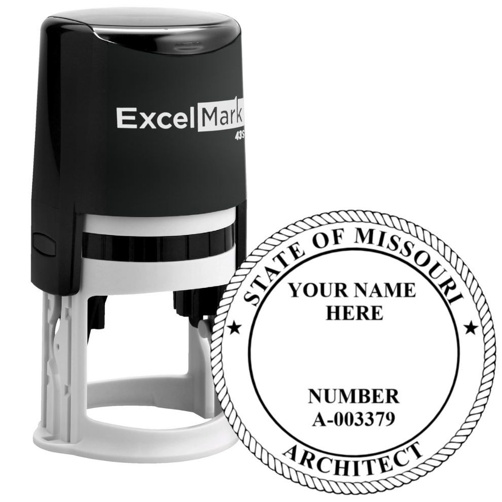 Missouri Architect Seal Stamp – DiscountRubberStamps.com
