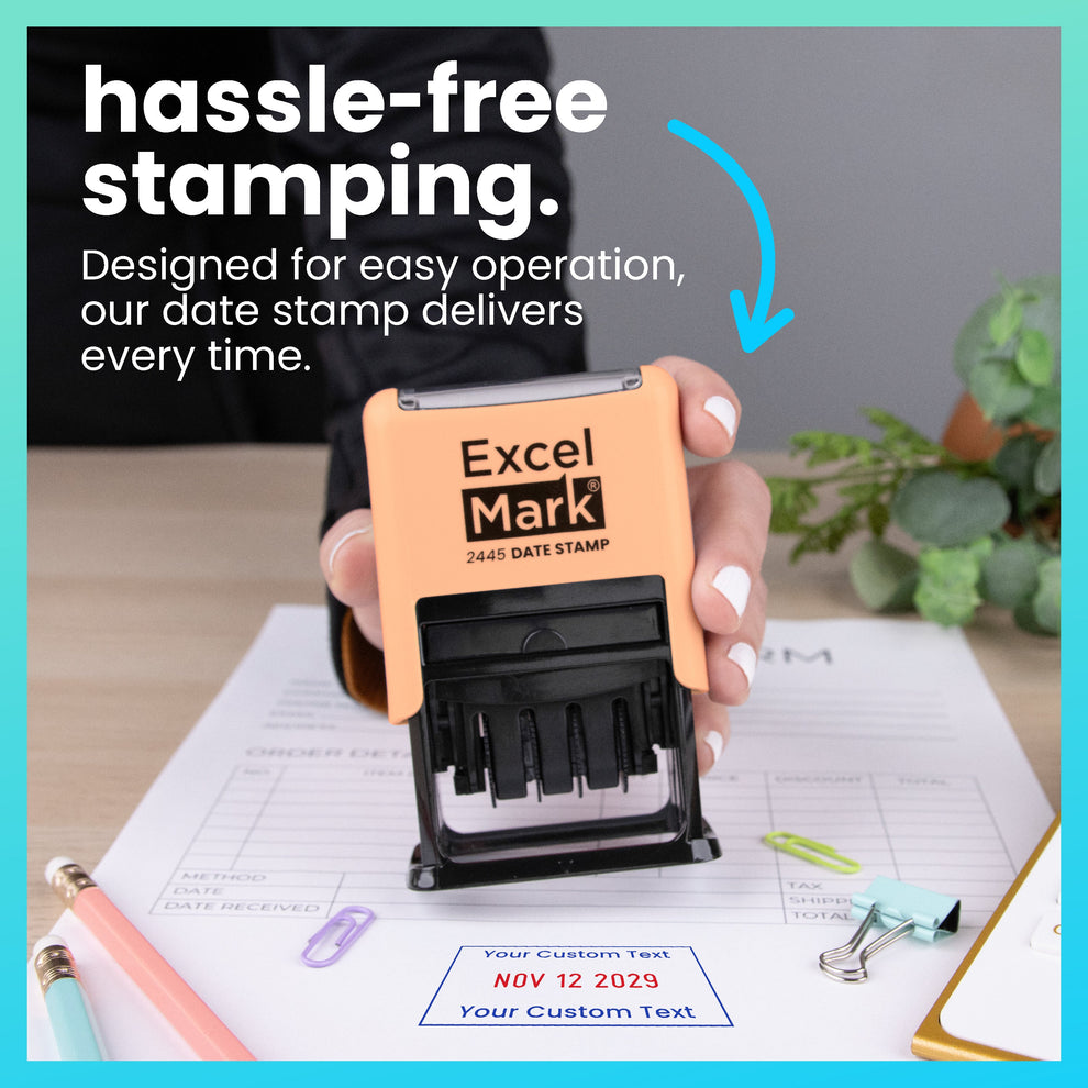 Custom Date Stamp – DiscountRubberStamps.com