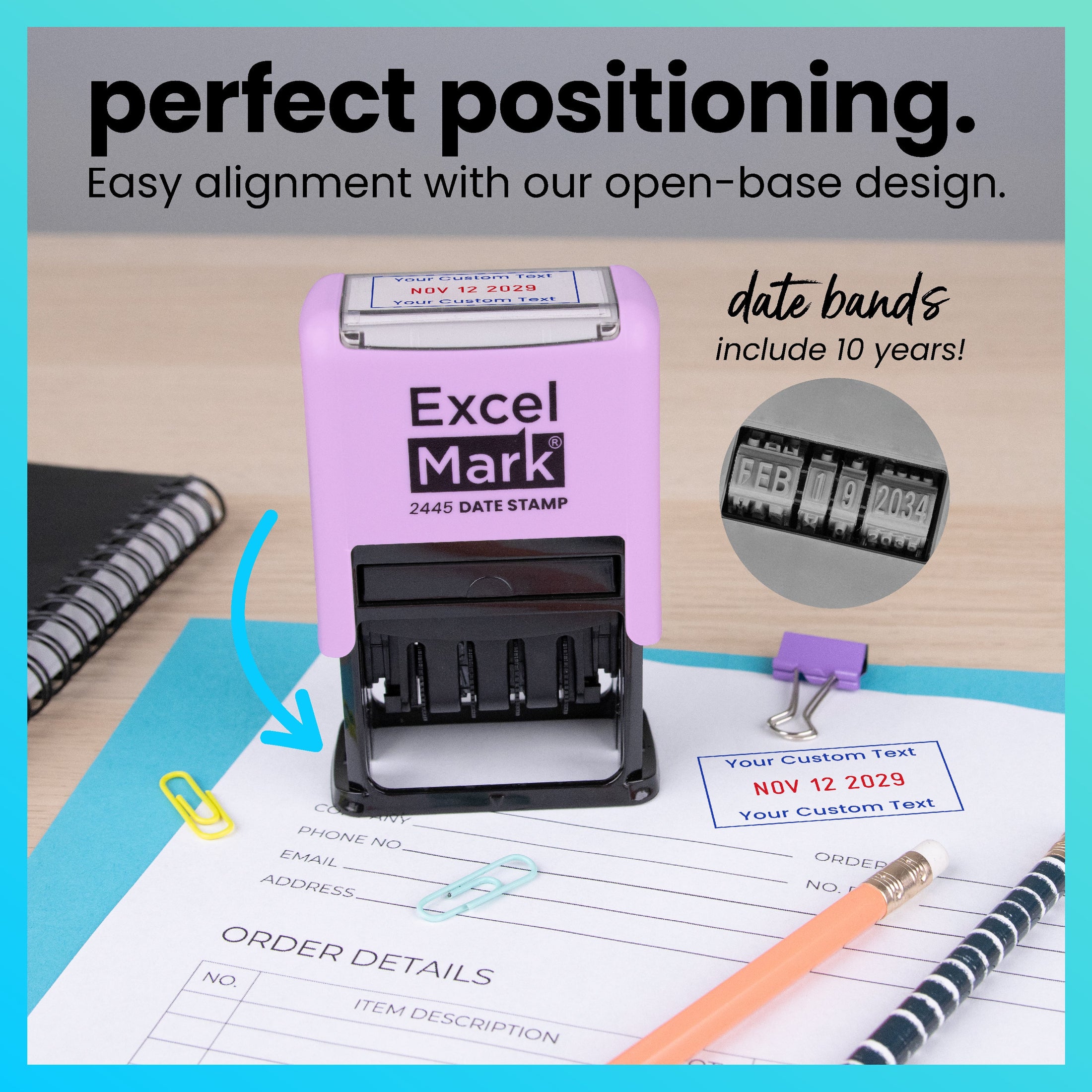 Custom Date Stamp – DiscountRubberStamps.com