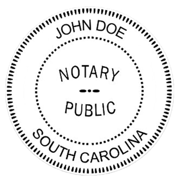 South Carolina Notary Embosser – DiscountRubberStamps.com