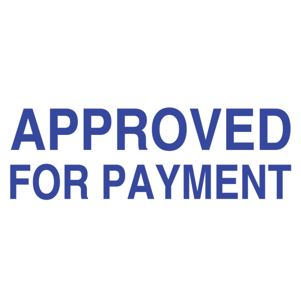 APPROVED FOR PAYMENT Stamp – DiscountRubberStamps.com