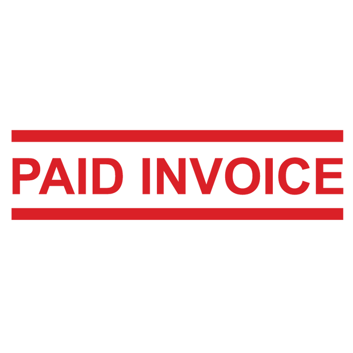 PAID INVOICE Stamp – DiscountRubberStamps.com