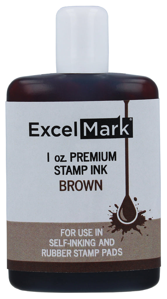 ExcelMark Self-Inking Ink - 1 oz. – DiscountRubberStamps.com