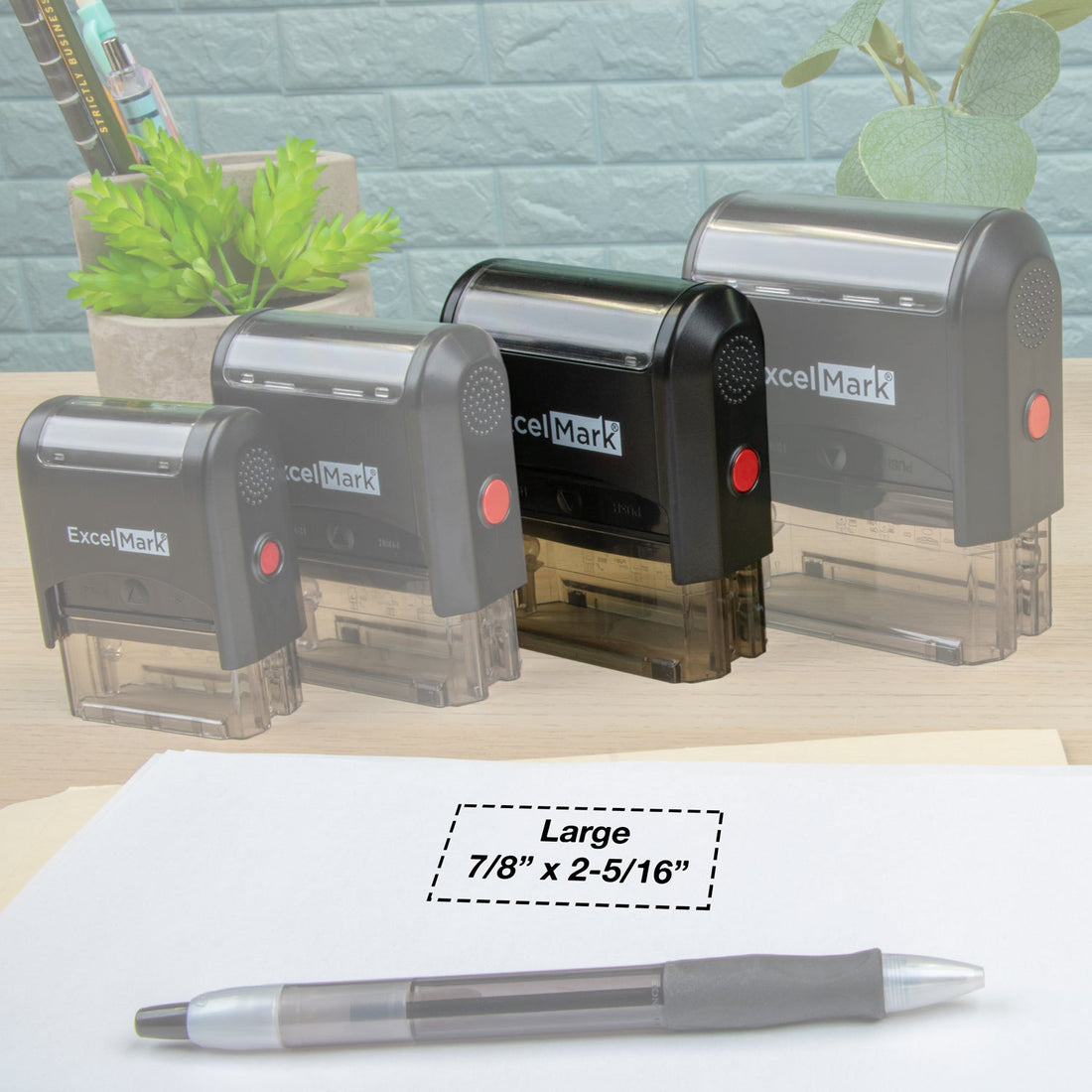 ExcelMark Self-Inking Stamps – DiscountRubberStamps.com