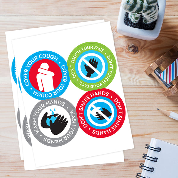 Healthy Habit Decal Sheet – DiscountRubberStamps.com