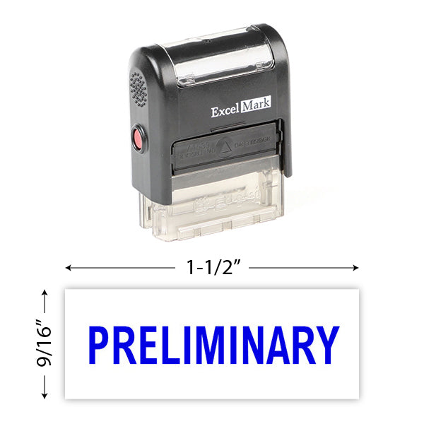 Preliminary Stamp – DiscountRubberStamps.com